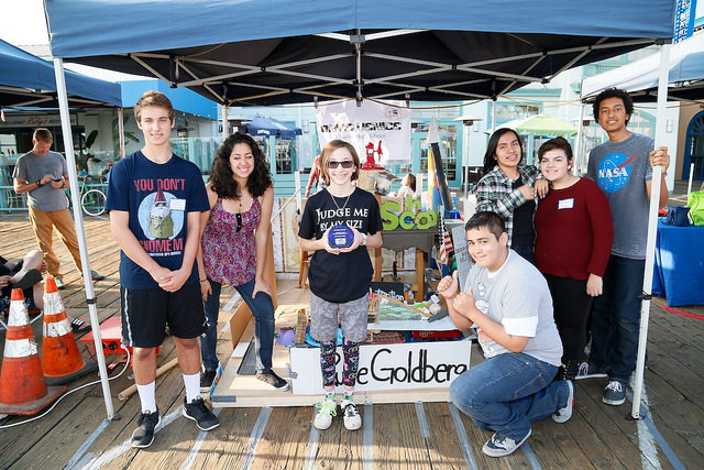 A Winning Round in the Rube Goldberg Machine Contest - Green Dot