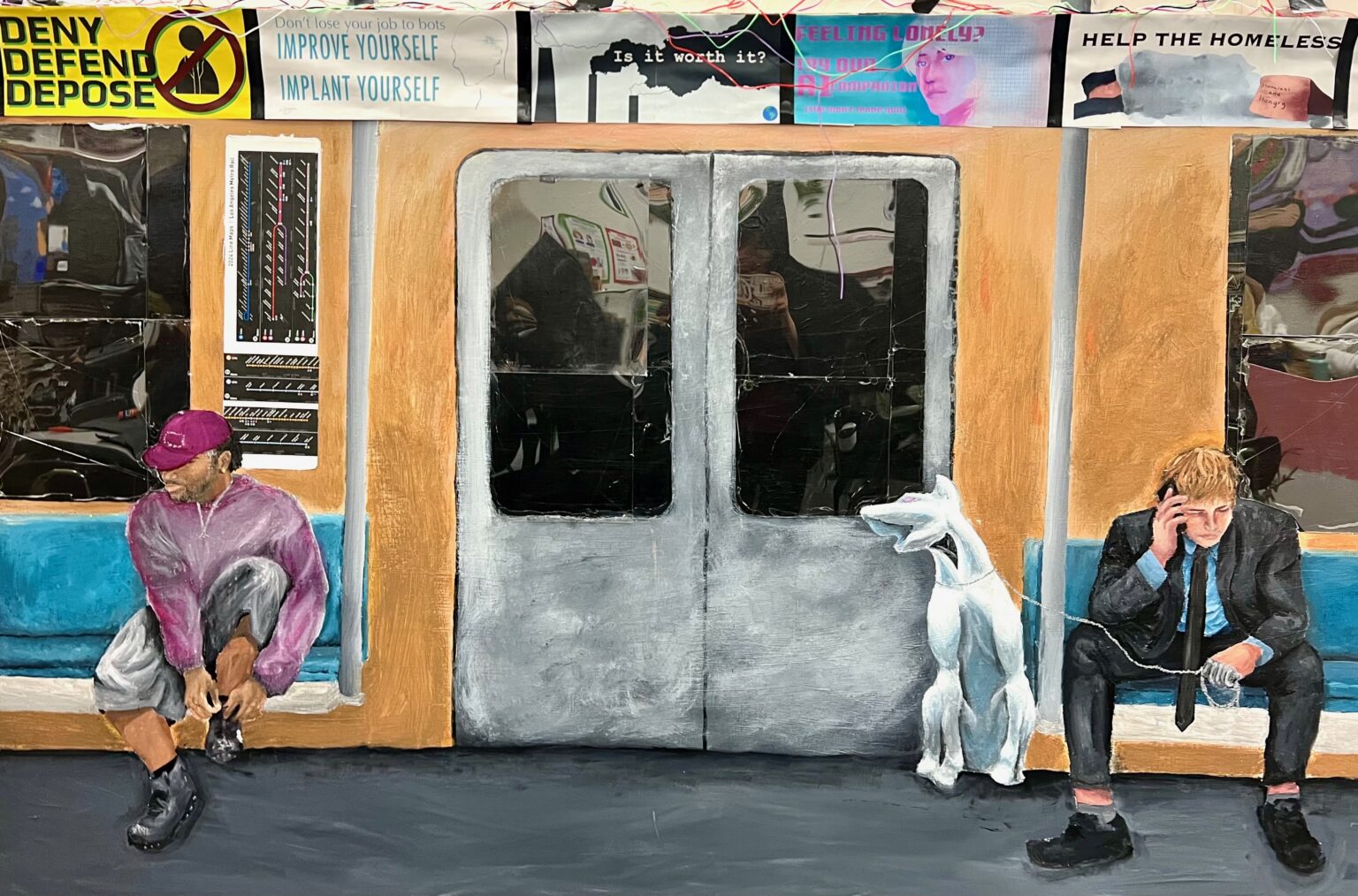 Art: 'Metal and Flesh' by Daniela Leyva - Green Dot